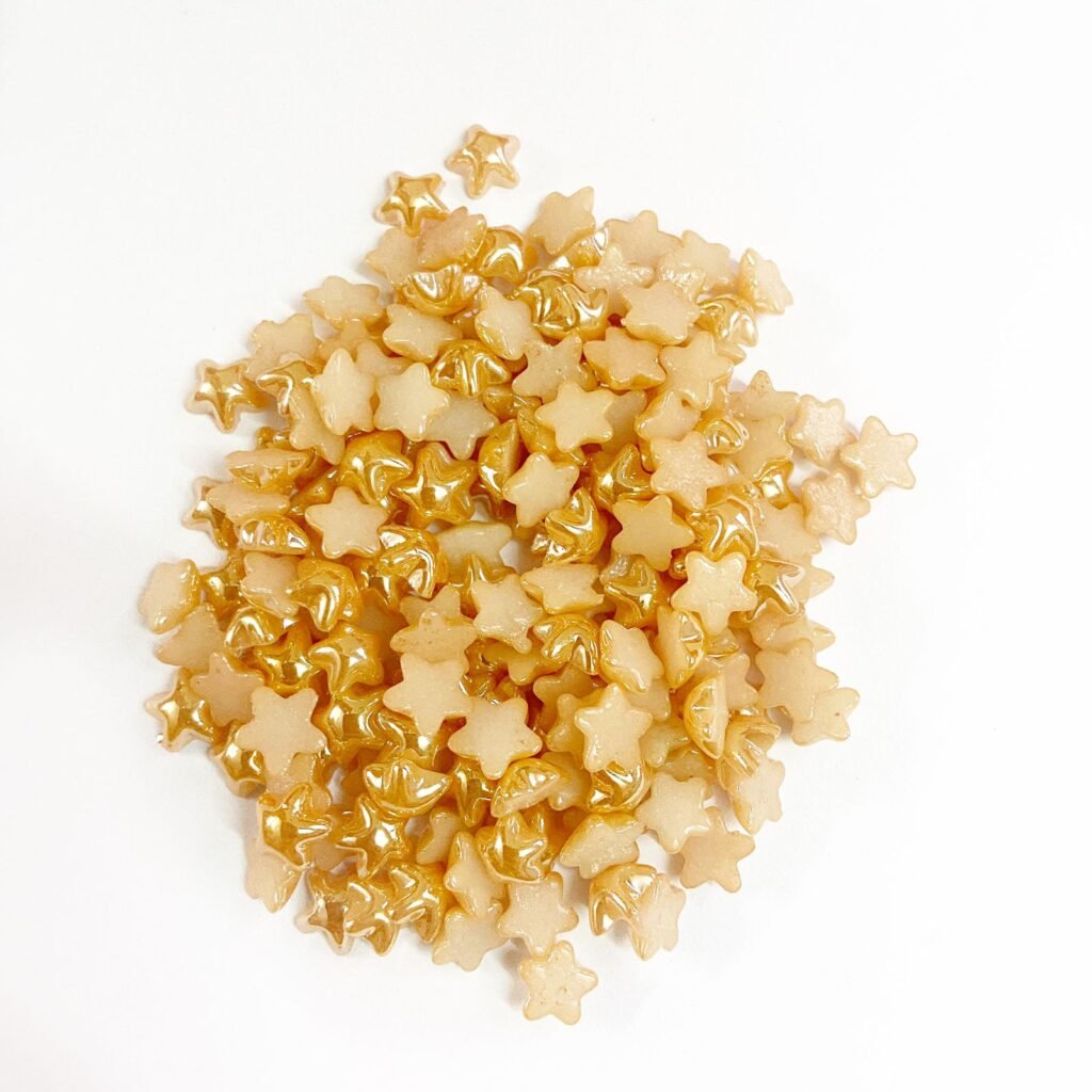 Half Star Beads – (Peach Color) – Craftrootsindia